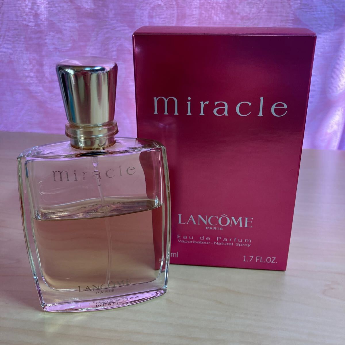 Yahoo!オークション - ③ ランコム ミラク 50ml オードパルファム 香水...