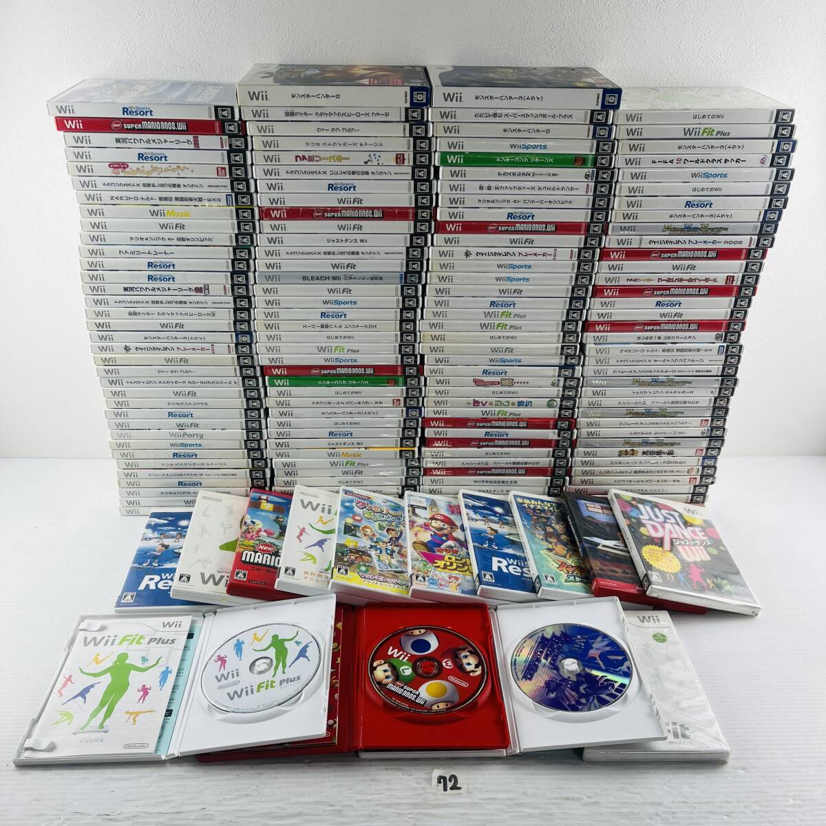 Yahoo!オークション - (ヤ)72【Wiiソフト156枚まとめ】スーパーマリオ...