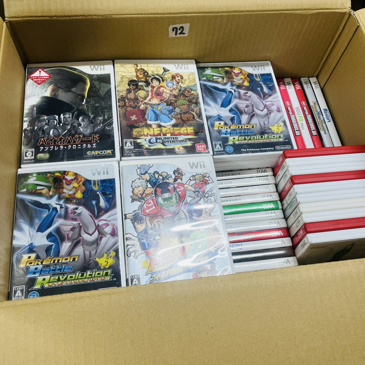 Yahoo!オークション - (ヤ)72【Wiiソフト156枚まとめ】スーパーマリオ...