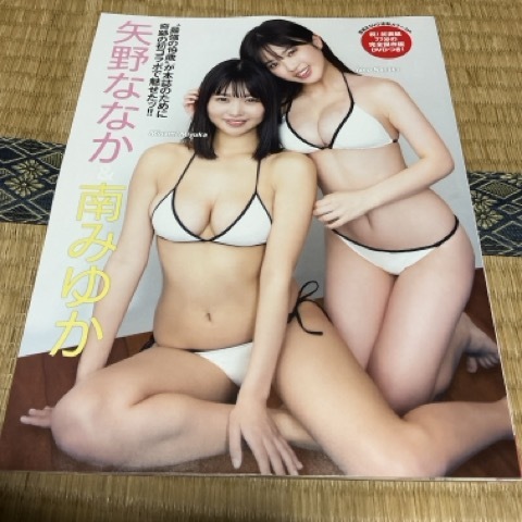 Yahoo!オークション - 南みゆか 矢野ななか 表紙＋10P 1P抜けあり FRID...