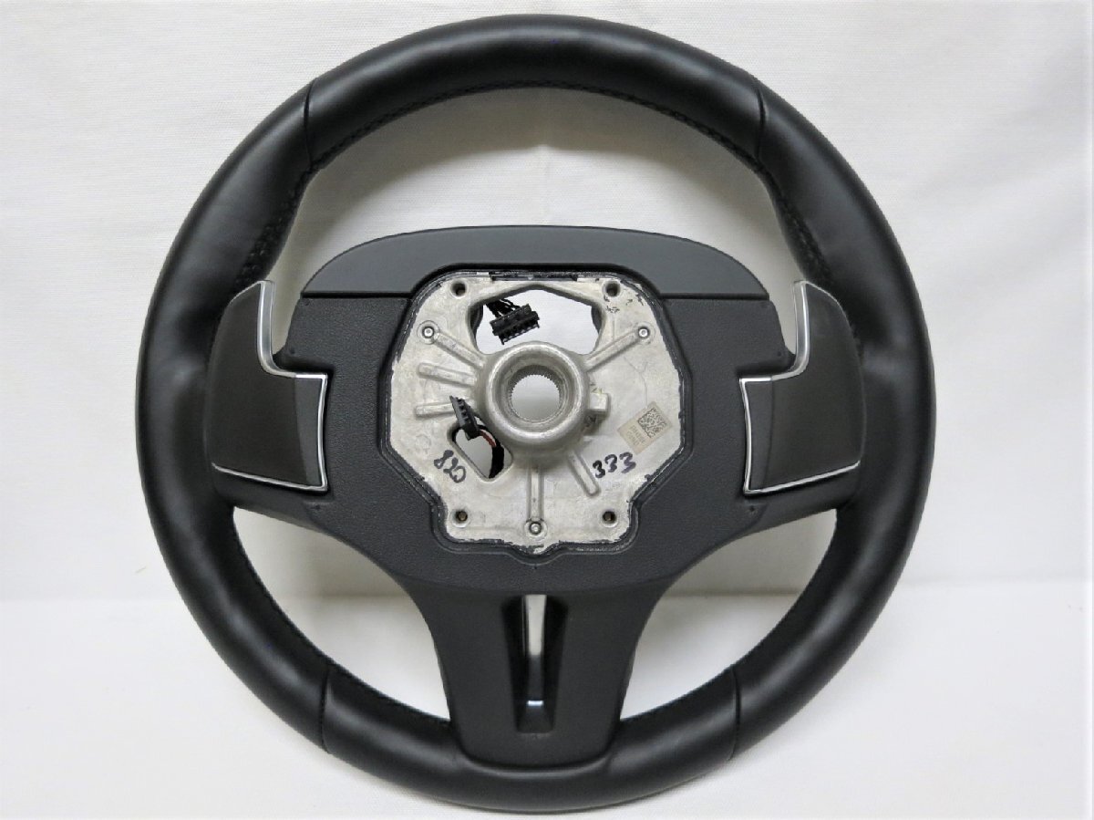 Yahoo!オークション - 美品 G20 320d Xdrive Mスポーツ 純正 革 ステア...