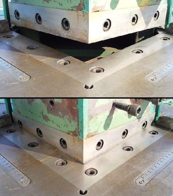 Yahoo!オークション - 竹田機械製作所 コーナーシャー TC-22N-6 加圧能...