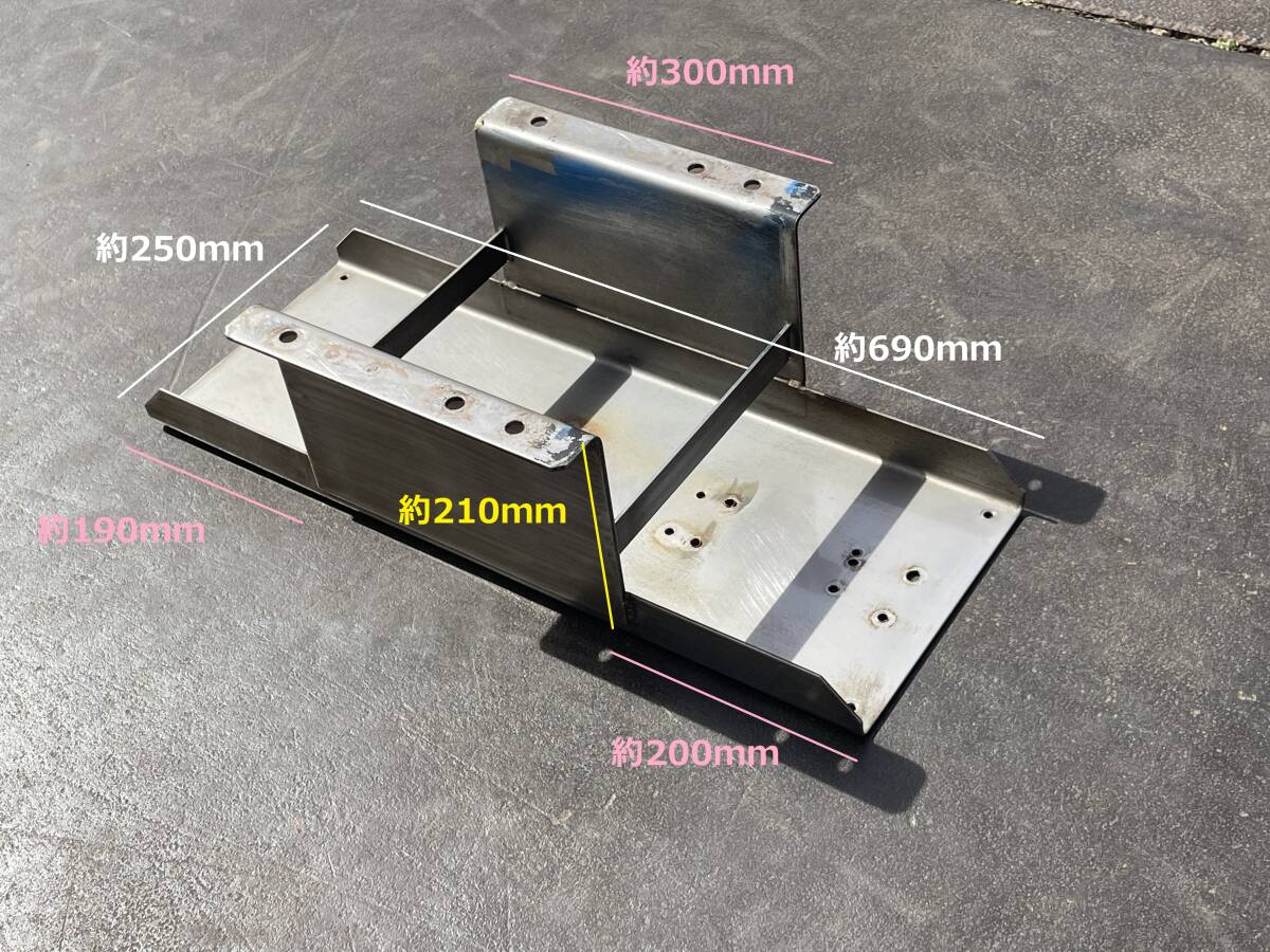 Yahoo!オークション - 元消火器工具箱用 取付金具 ステー金具 ステンレ...