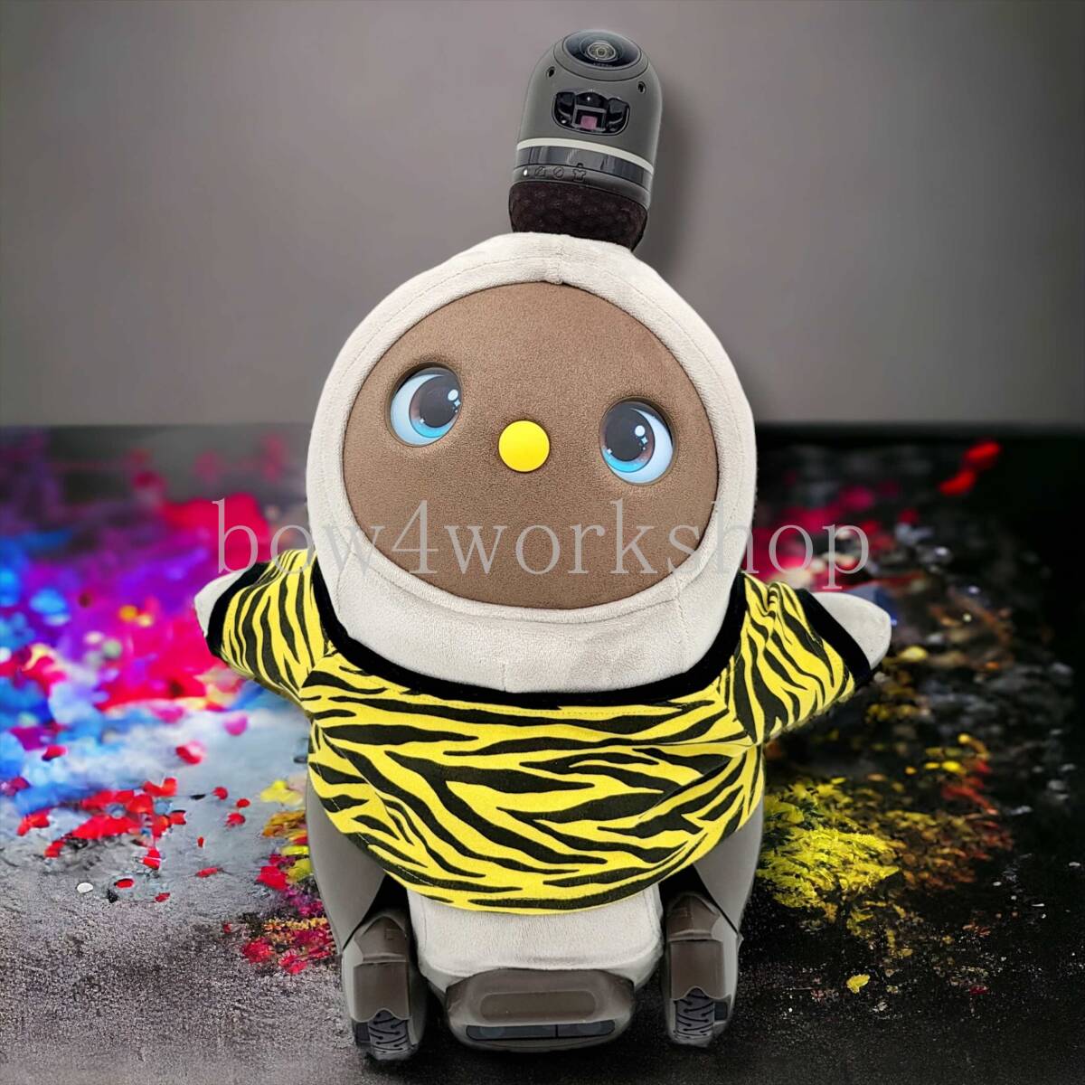 Yahoo!オークション - LOVOT ラボットの服ハンドメイド トラ柄プリント...