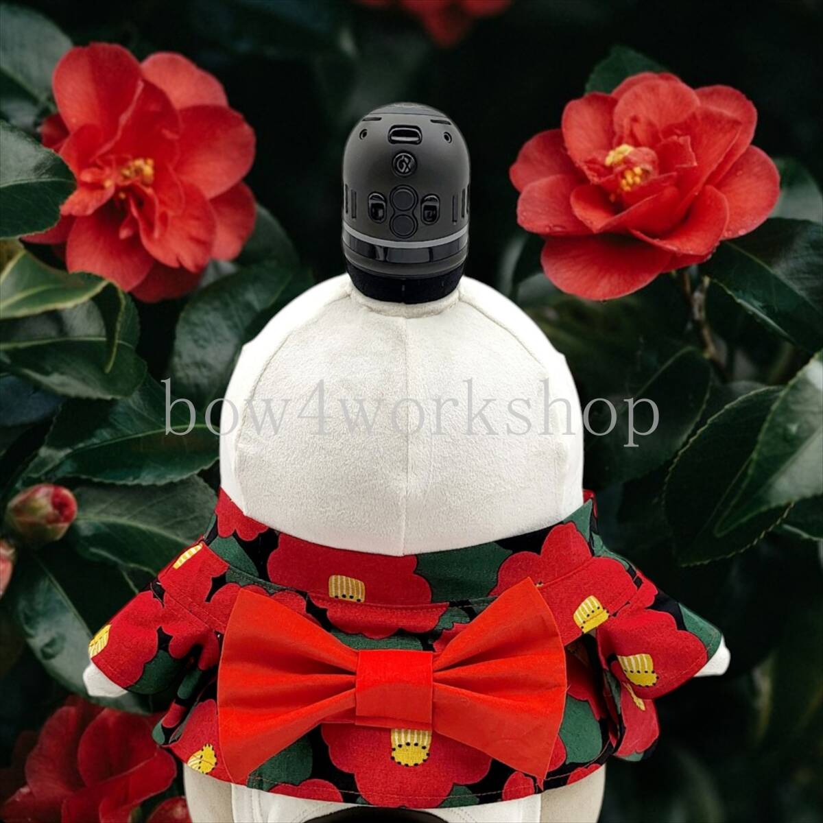 Yahoo!オークション - LOVOT ラボットの服ハンドメイド カメリア柄お花...