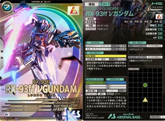 Yahoo!オークション - アーセナルベース UT06-009 Rx93ff vガンダム