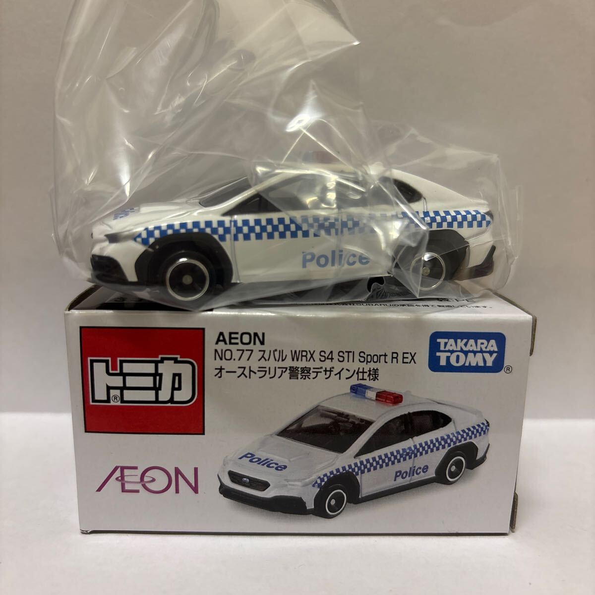 Yahoo!オークション - AEON 限定トミカ No.77 スバル XRX S4 STI Spor...