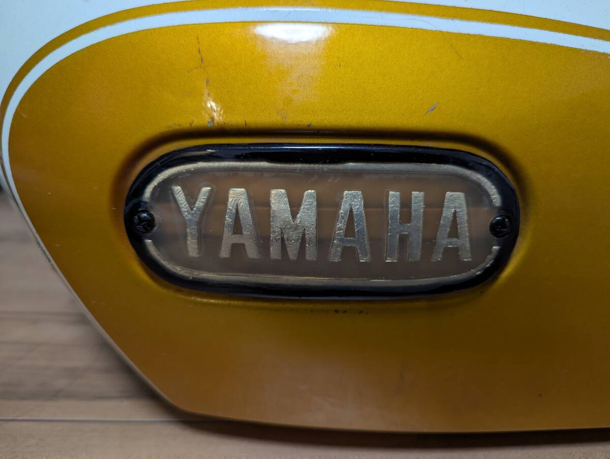 Yahoo!オークション - ヤマハ DT1/XS-1 スケルトン タンクエンブレム