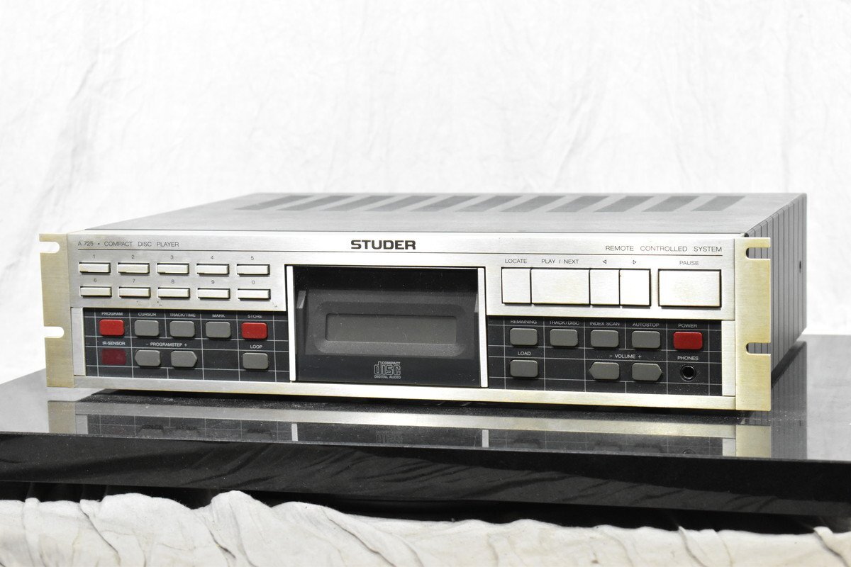 Yahoo!オークション - 【G】STUDER A725 CDプレイヤー スチューダー 30...