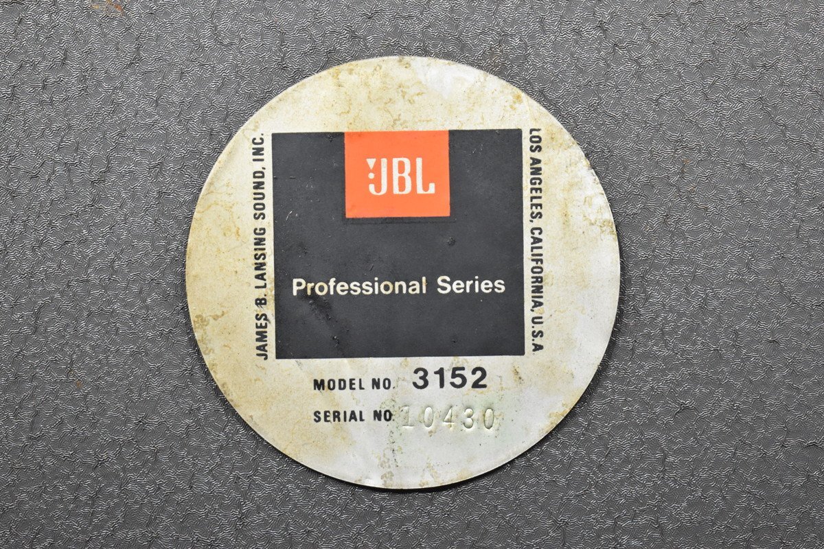 Yahoo!オークション - 【C】JBL No.3152 ディバイディングネットワーク...