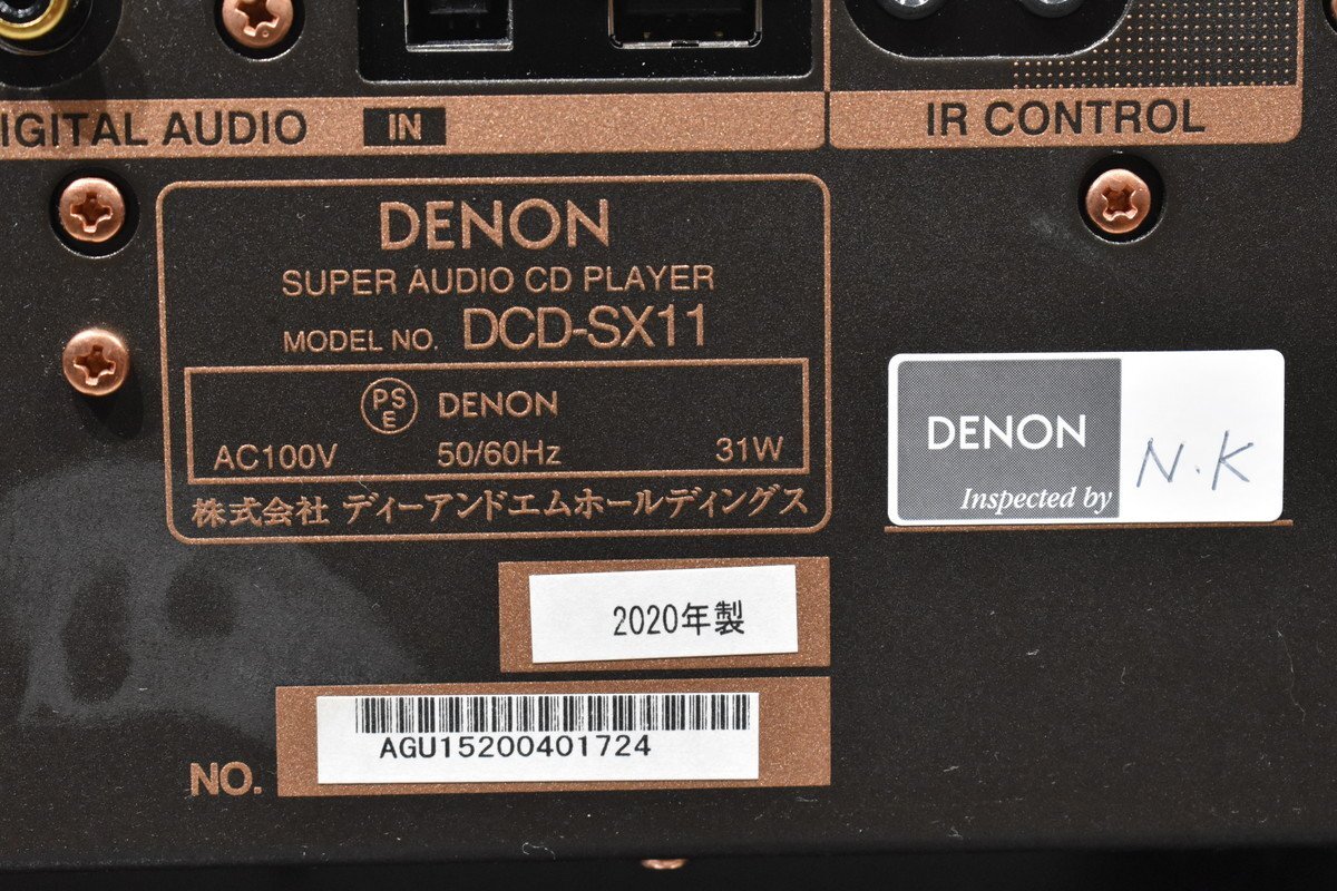 Yahoo!オークション - 【B】DENON DCD-SX11 CDプレーヤー デノン 3014344