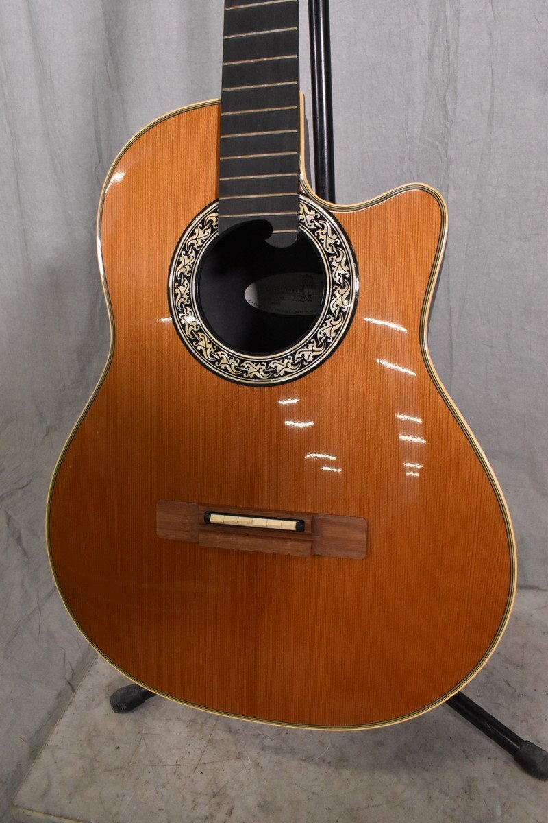 Yahoo!オークション - 【J】Ovation No.1763 Classic エレアコ/アコー...