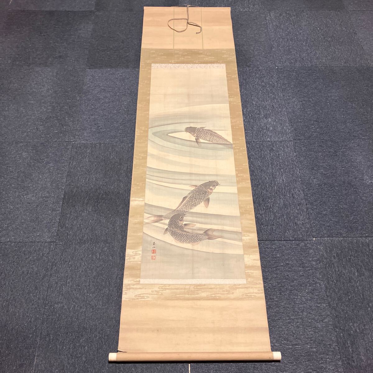 Yahoo!オークション - 【模写】掛軸 絹本 箱無 同梱可能 No.2736