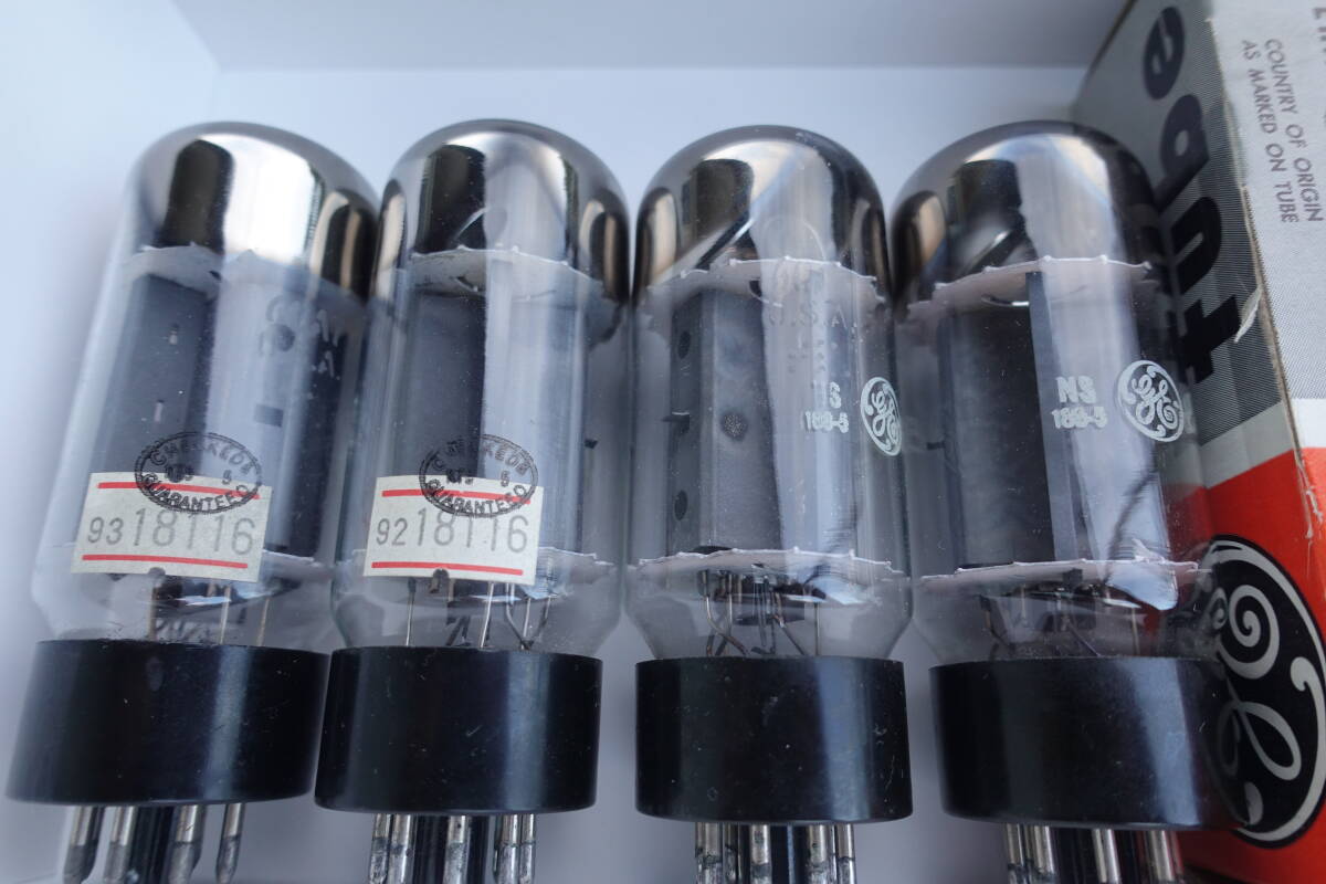 Yahoo!オークション - GE製 EL34(6CA7) 4本 （未使用品）