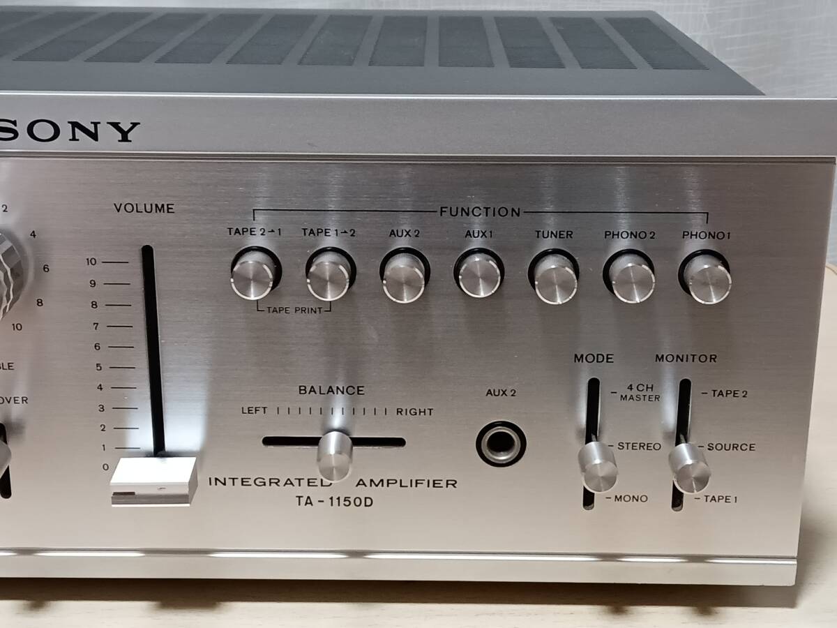 Yahoo!オークション - 美音・美品・整備済 SONY ソニー TA-1150D ④