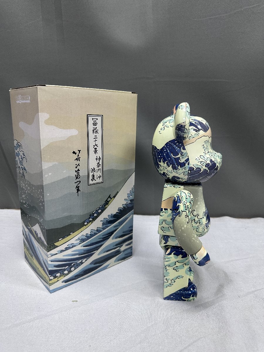 Yahoo!オークション - BE@RBRICK x 400％ Kanagawa Surfing 浮世絵 by ...