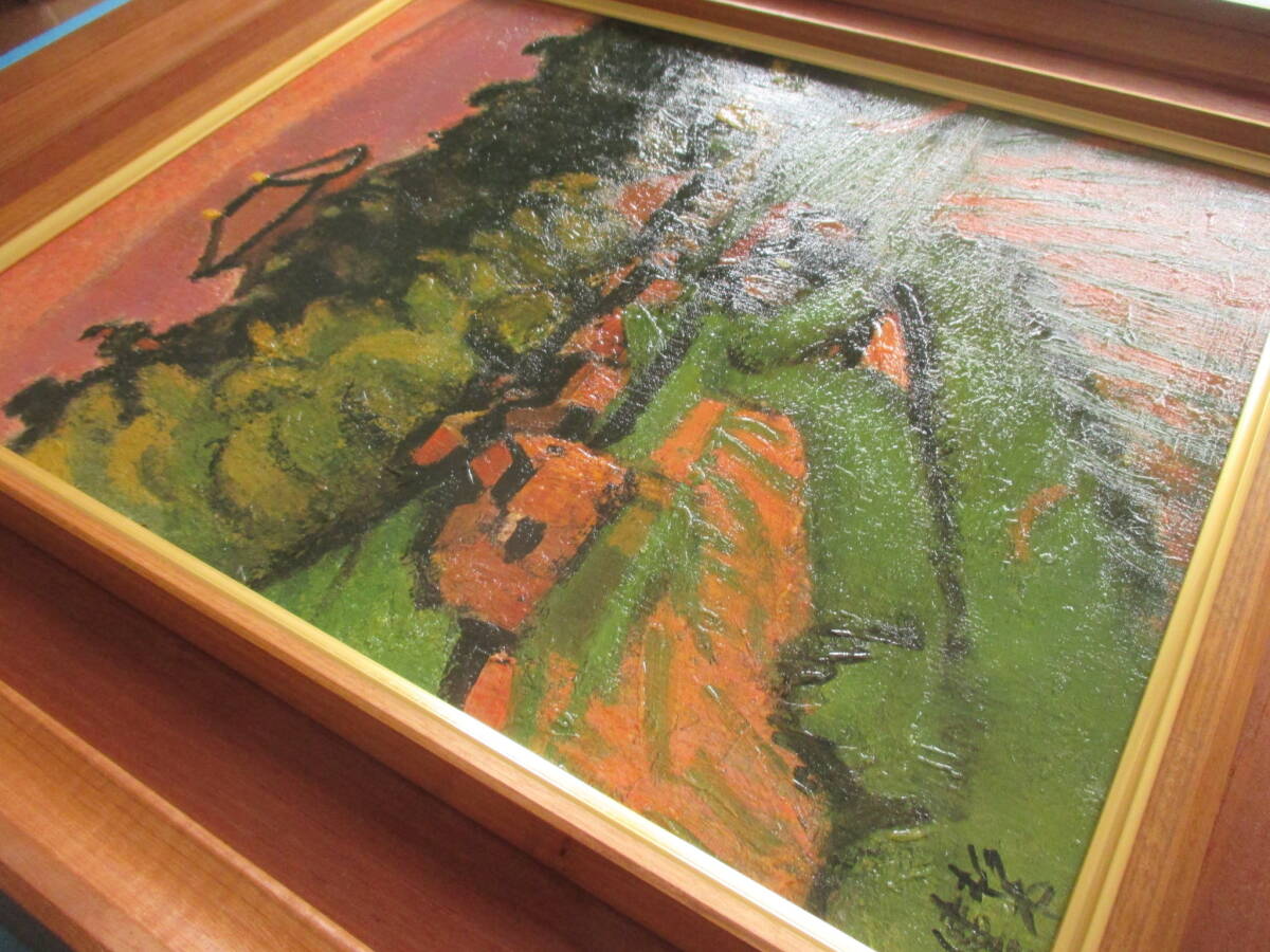 Yahoo!オークション - 真作保証 杉本健吉 奈良風景 共同印刷美術複製画...