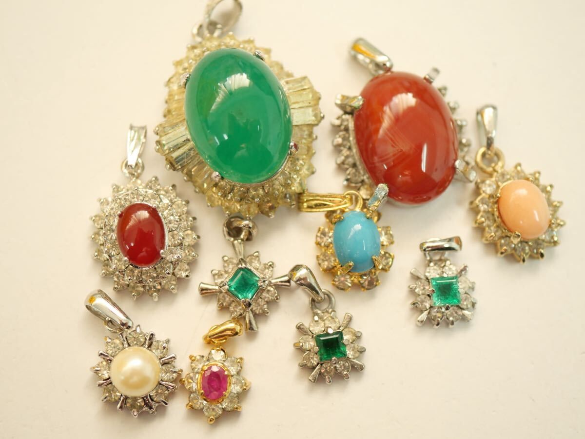 Yahoo!オークション - 【A44】ジュエリー系 ペンダントトップ ネックレ...