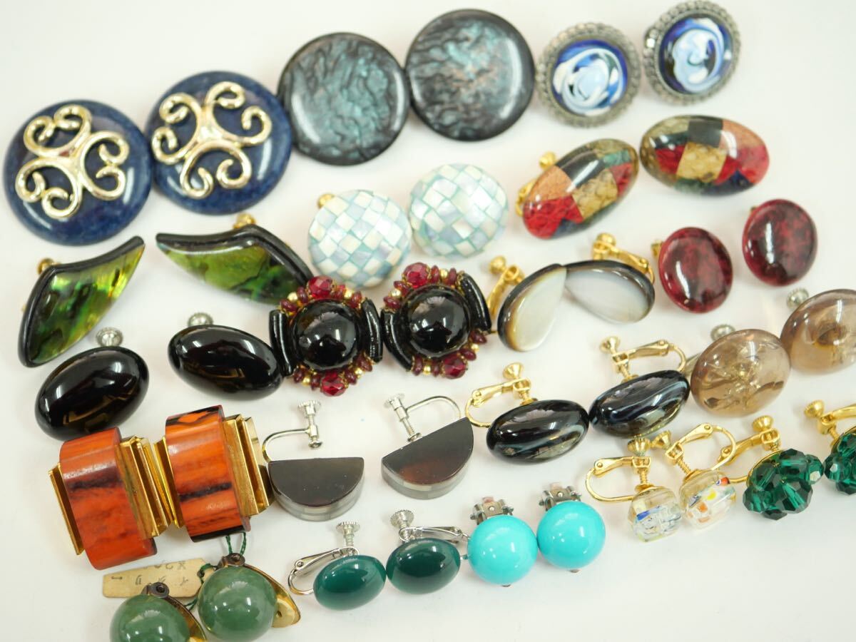 Yahoo!オークション - 【D84】ヴィンテージ ビンテージ イヤリング 両...