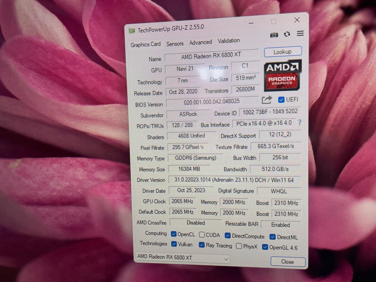 Yahoo!オークション - ASRock AMD RADEON RX6800XT OC