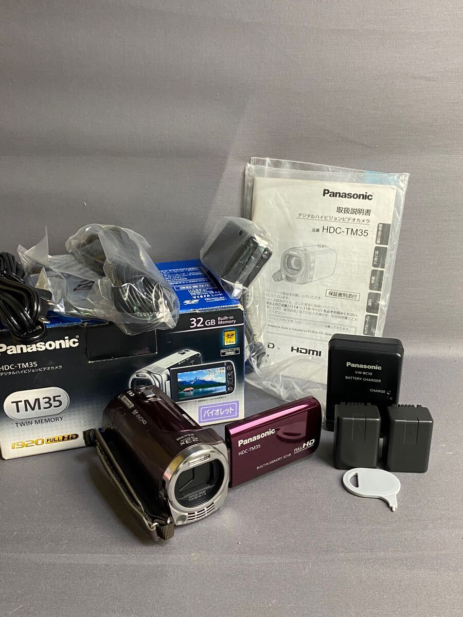 イチスタ Panasonic パナソニック HDC-TM35 デジタルビデオカメラ 箱付き(パナソニック)｜売買されたオークション情報、yahooの商品情報をアーカイブ公開 - オークファン ...