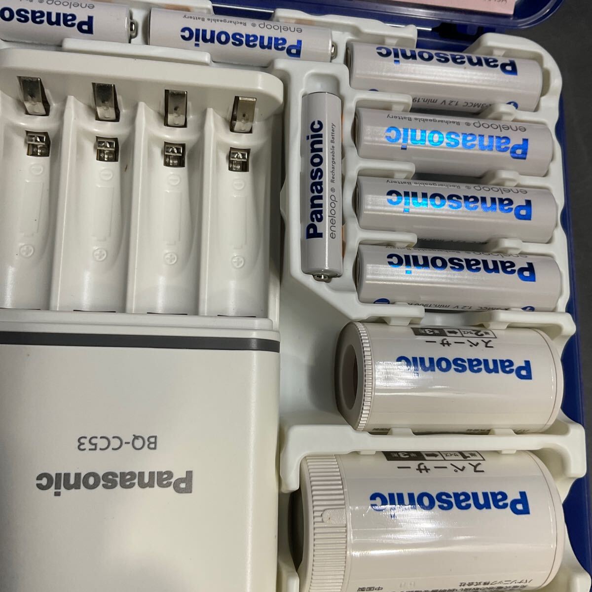 Yahoo!オークション - K16/動作品 Panasonic エネループ 充電器セット ...