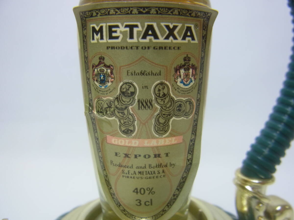 Yahoo!オークション - ミニボトル METAXA メタクサ 40度 30ml アラビ...