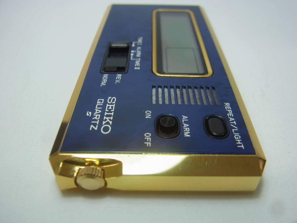 Yahoo!オークション - SEIKO QUARTZ QD-902L セイコー ポケットアラー...