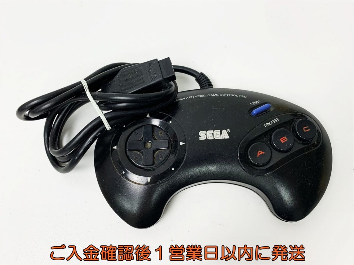 1円 SEGA 純正 メガドライブ コントロールパッド SJ-3500 コントローラー ブラック MEGA DRIVE 未検品ジャンク E04-402rm/F3(本体、アクセサリー)｜売買され ...