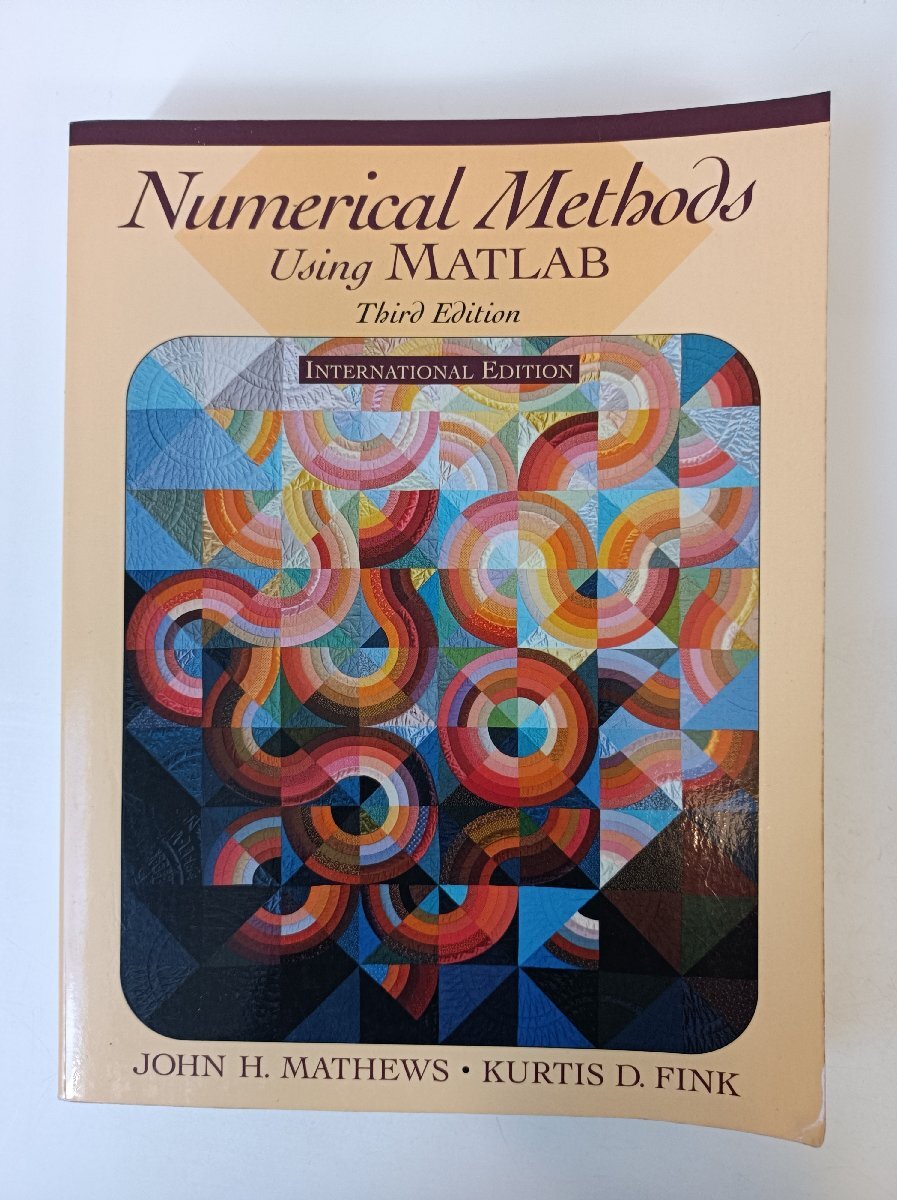 Yahoo!オークション - Numerical Methods Using MATLAB Third Edition ...