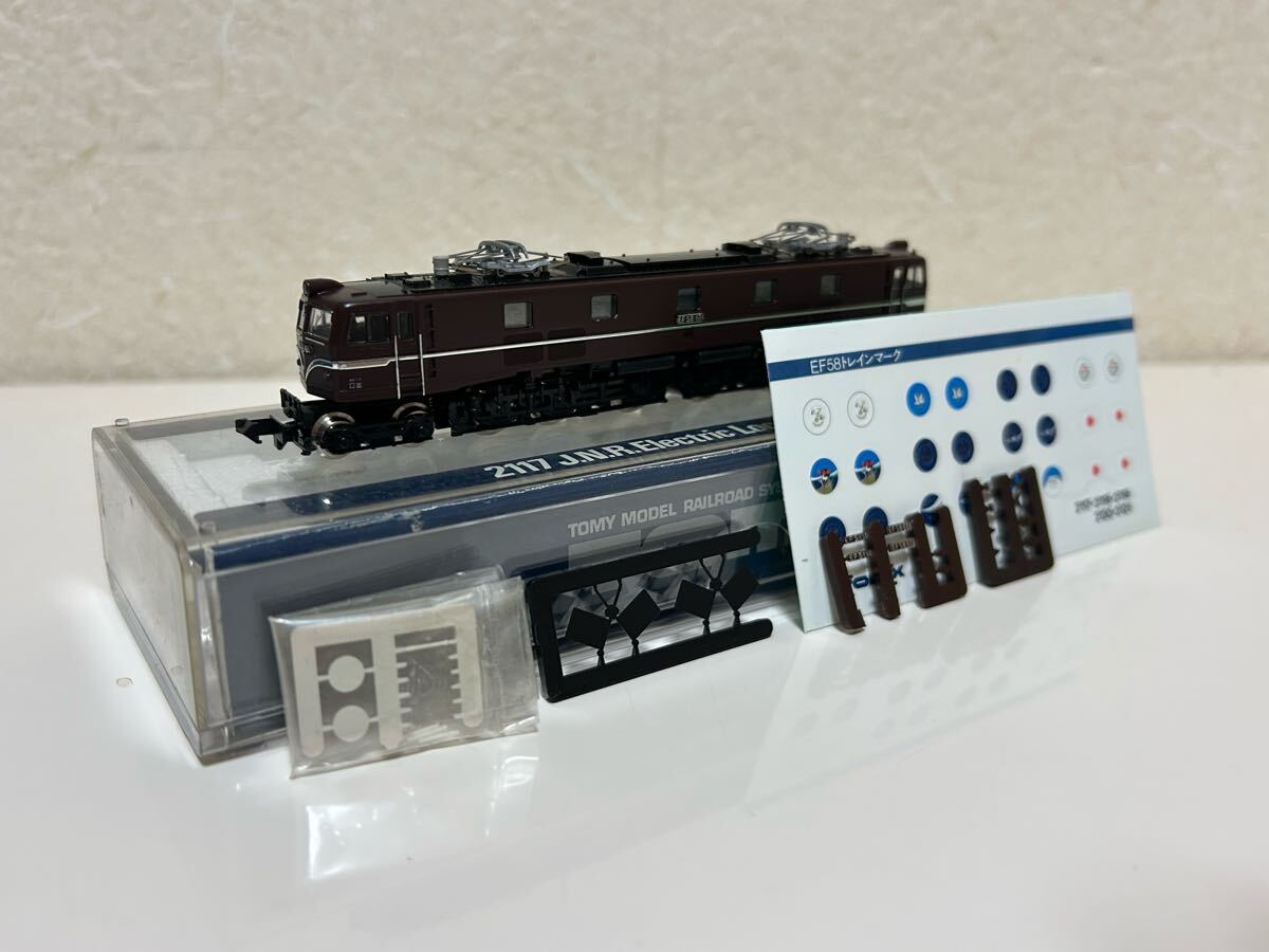 Yahoo!オークション - Nゲージ TOMIX 2117 EF58 61号機 お召し仕様