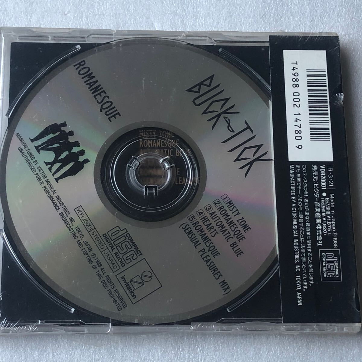 Yahoo!オークション - 新品CD BUCK-TICK/Romanesque (1988年)