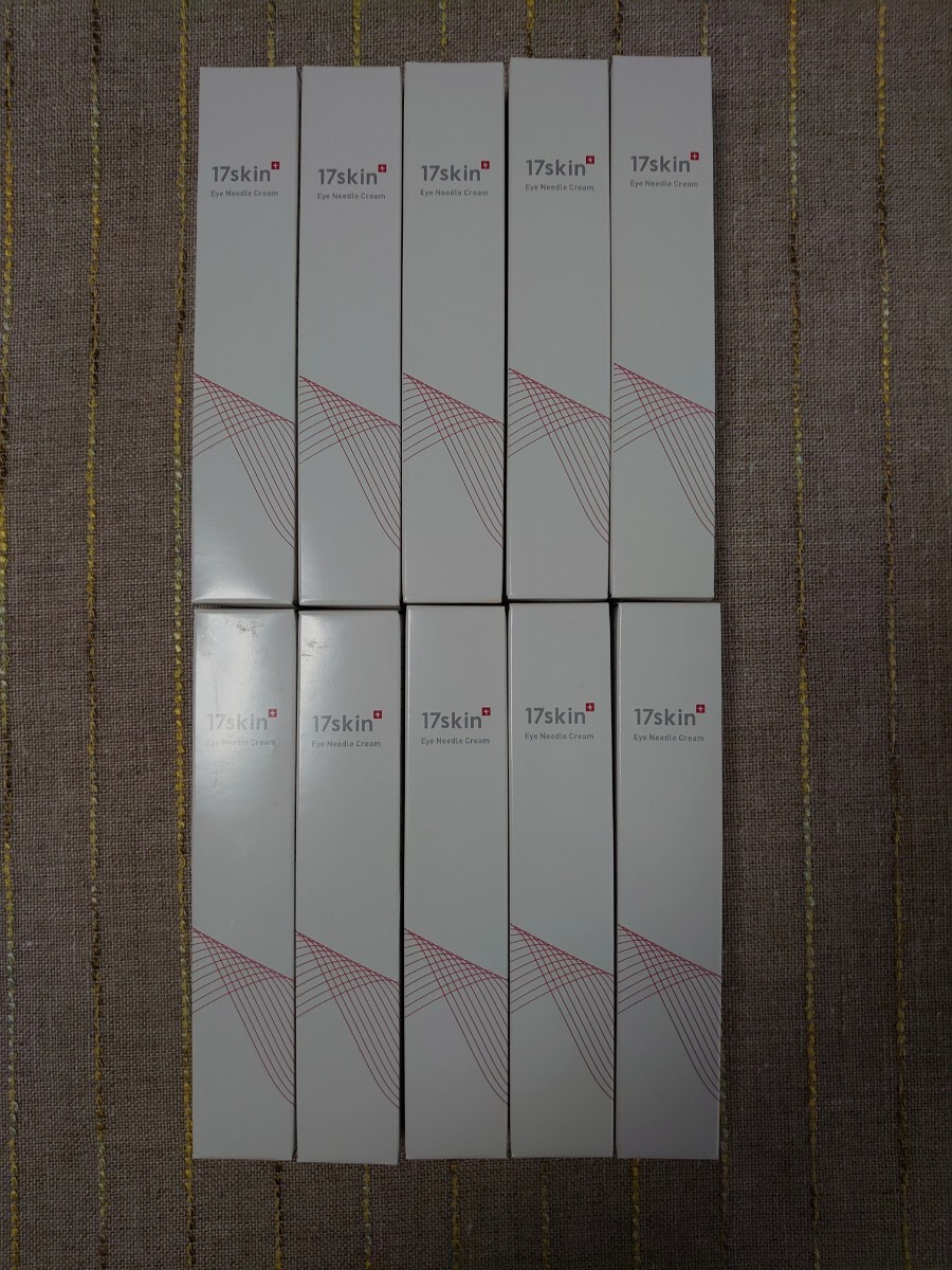 Yahoo!オークション - 17skin eye needle cream 17Nクリーム 10g 10本...