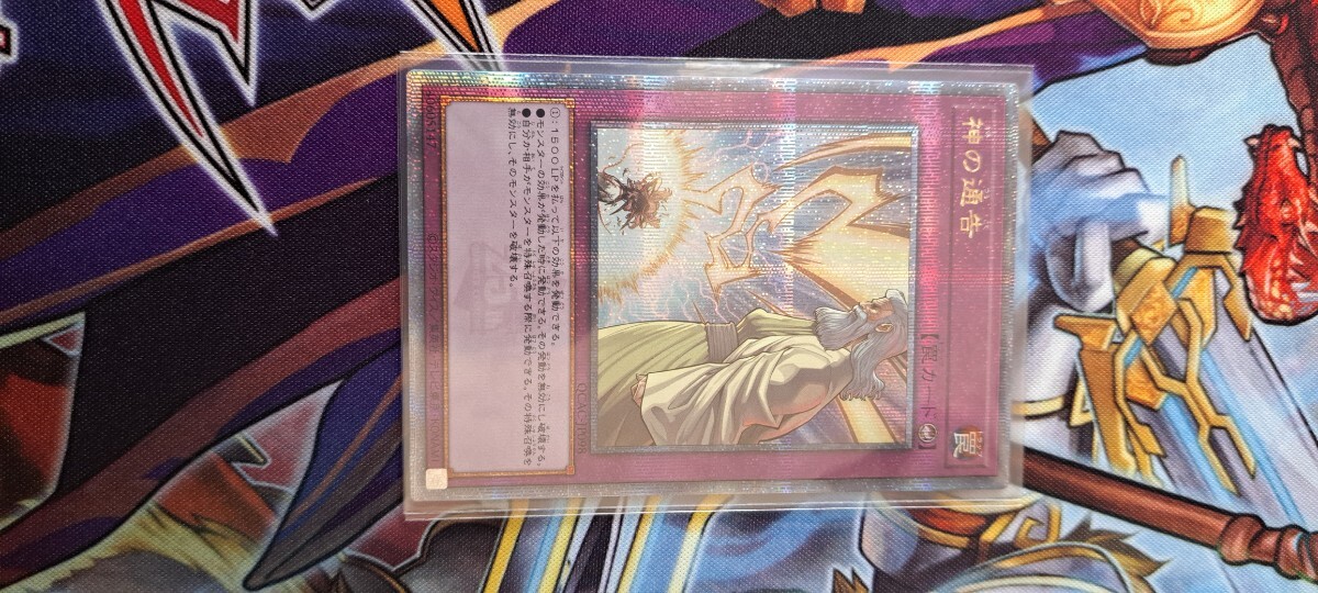 Yahoo!オークション - 遊戯王 QCAC「神の通告 」25th クォーターセンチ...