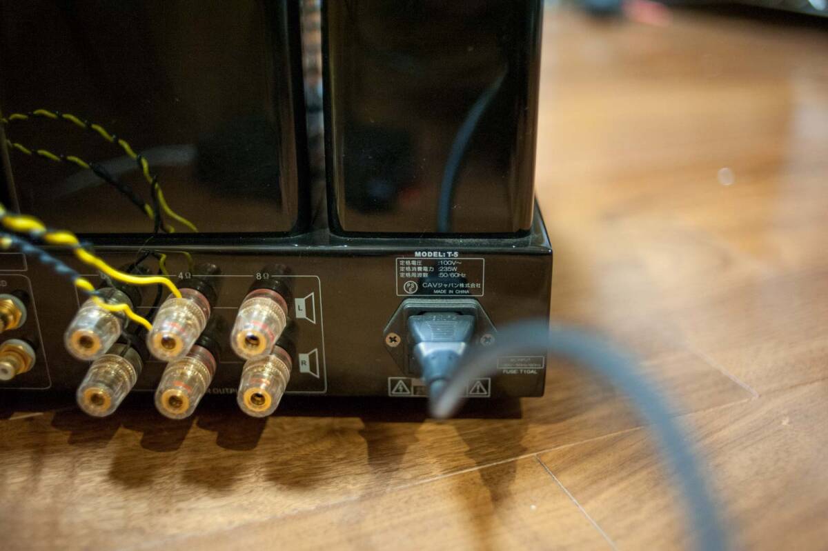 Yahoo!オークション - CAV T-5 T5 真空管アンプ 動作品