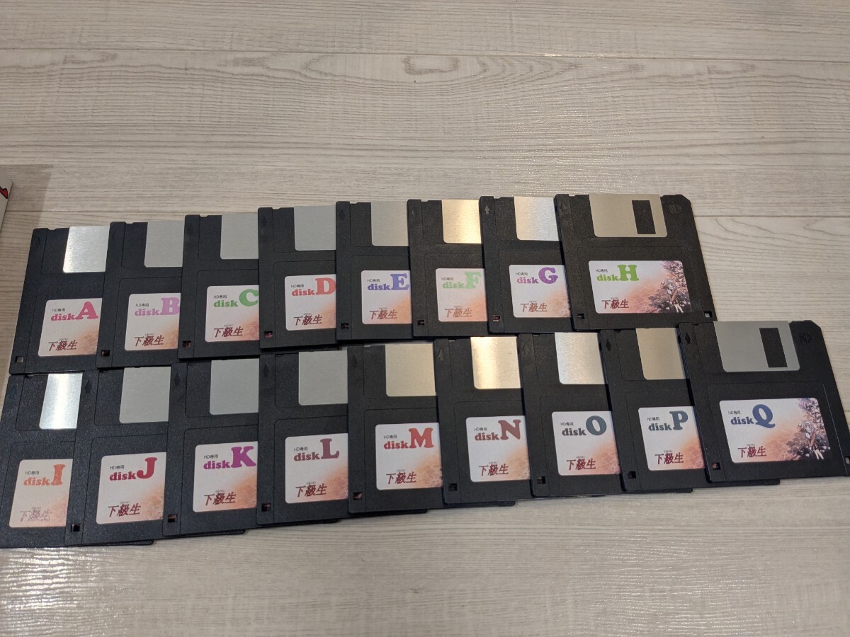 Yahoo!オークション - 【a037】 elf エルフ PC-98 下級生 3.5インチ FD...