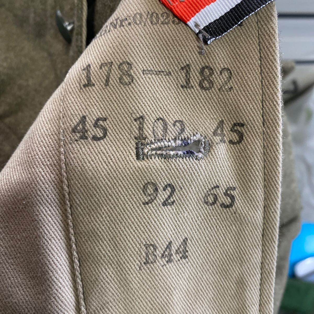 Yahoo!オークション - ドイツ陸軍末期M44戦闘服スプリンター迷彩ズボン...