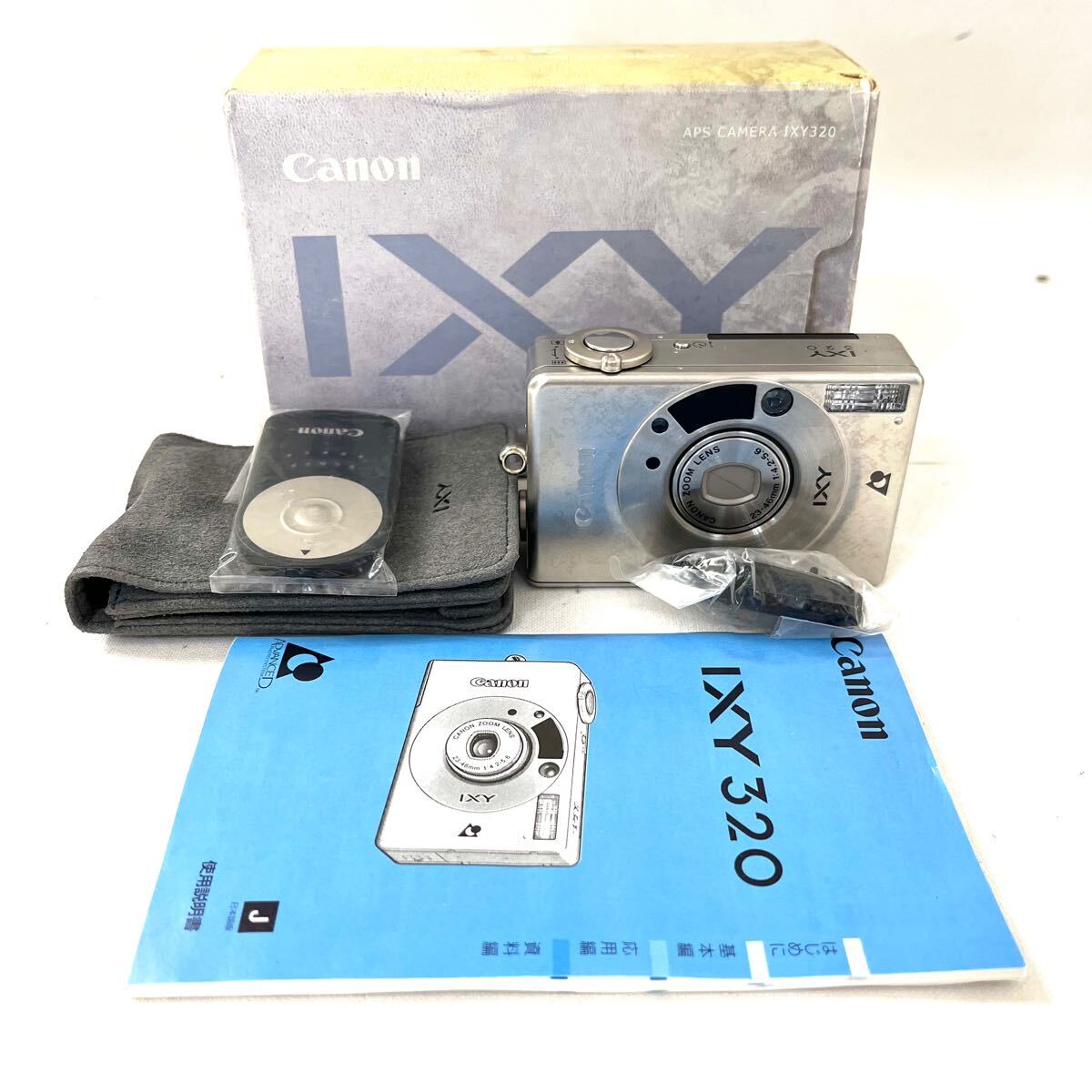 Yahoo!オークション - Canon IXY 320 シルバー コンパクトフィルムカ...