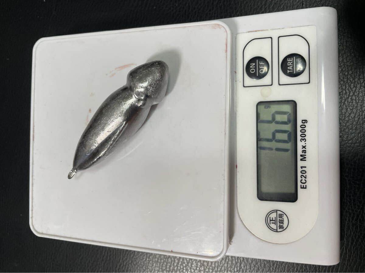 Yahoo!オークション - オリジナル イカ型シンカー 自作オモック オモラ...