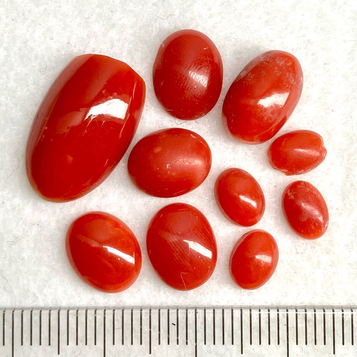 Yahoo!オークション - 1円〜 （天然赤珊瑚おまとめ19.5ct）m 約3.9g ル...