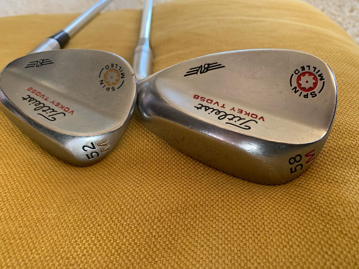 Yahoo!オークション - タイトリストVOKEY TVD wedge 52° 58°