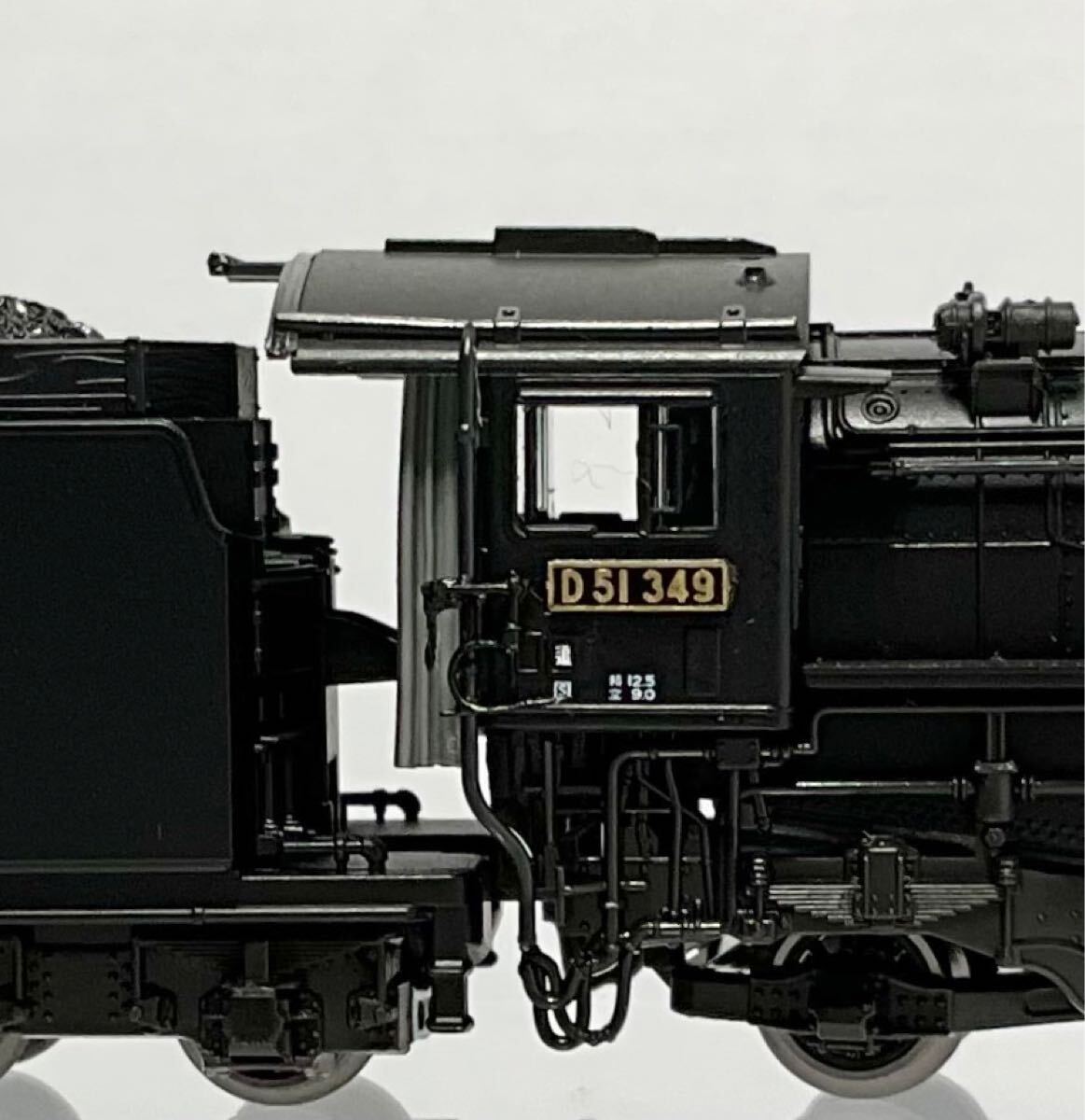 Yahoo!オークション - 【特別加工品】D51 349号機 解放キャブ 煙突横銘...