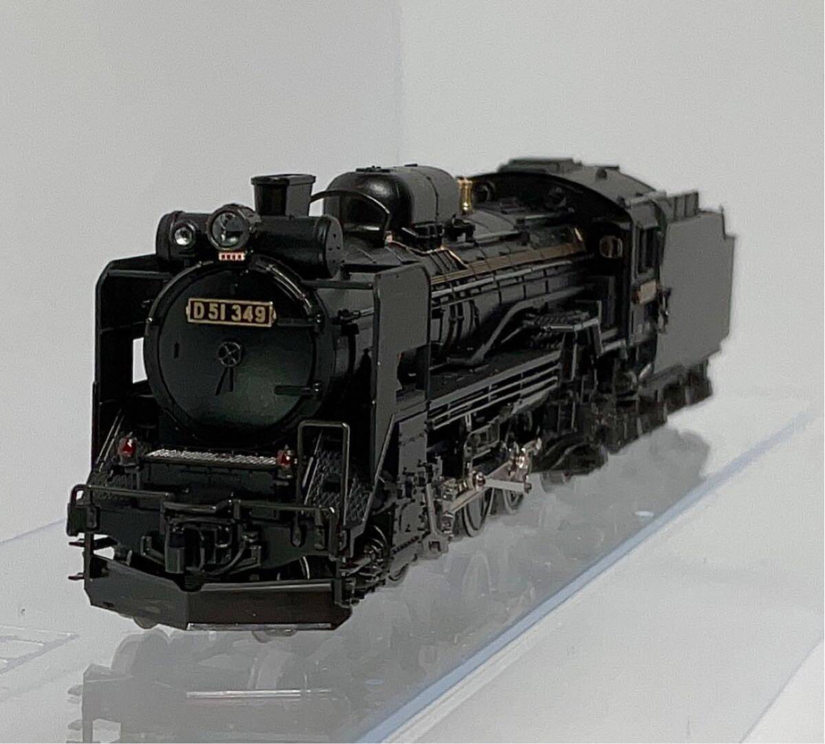 Yahoo!オークション - 【特別加工品】D51 349号機 解放キャブ 煙突横銘...