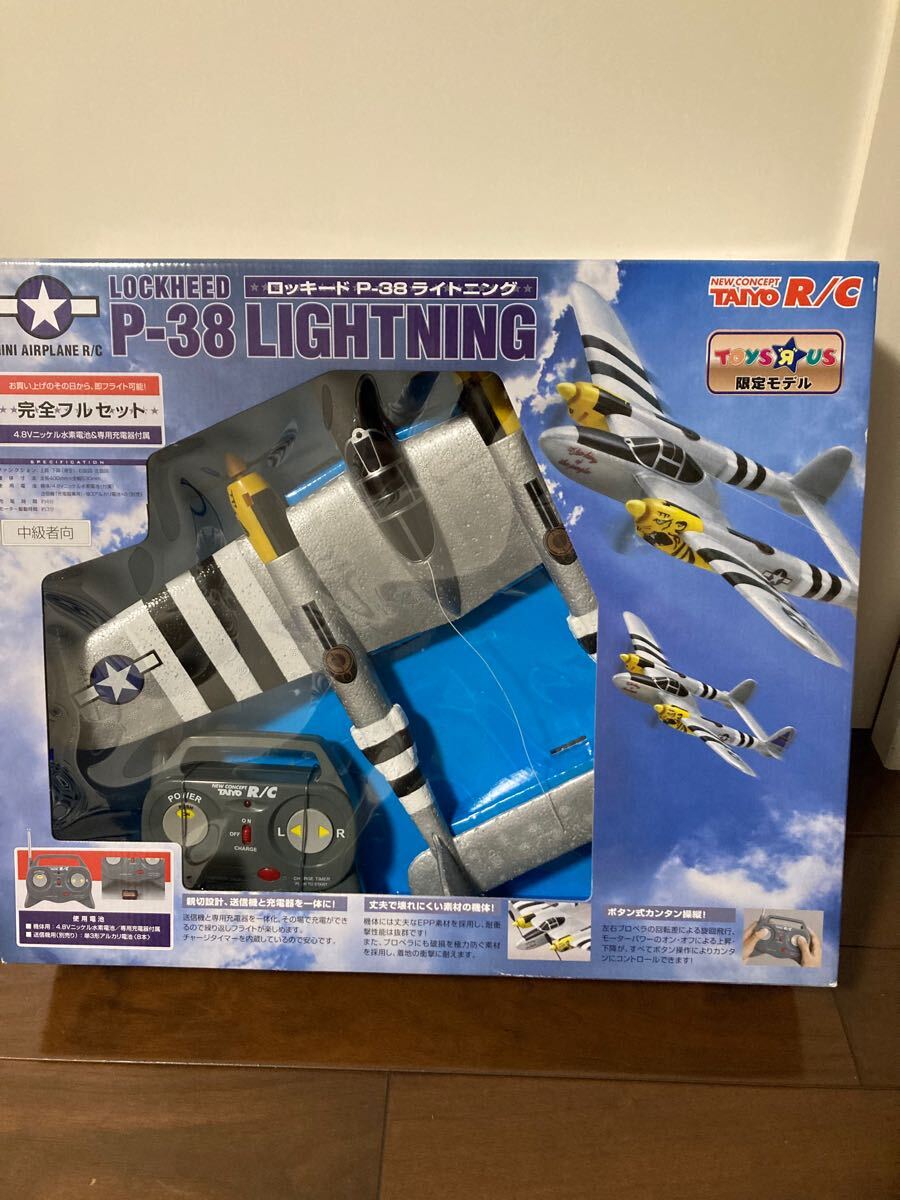 Yahoo!オークション - タイヨーラジコン P38ライトニング 新品
