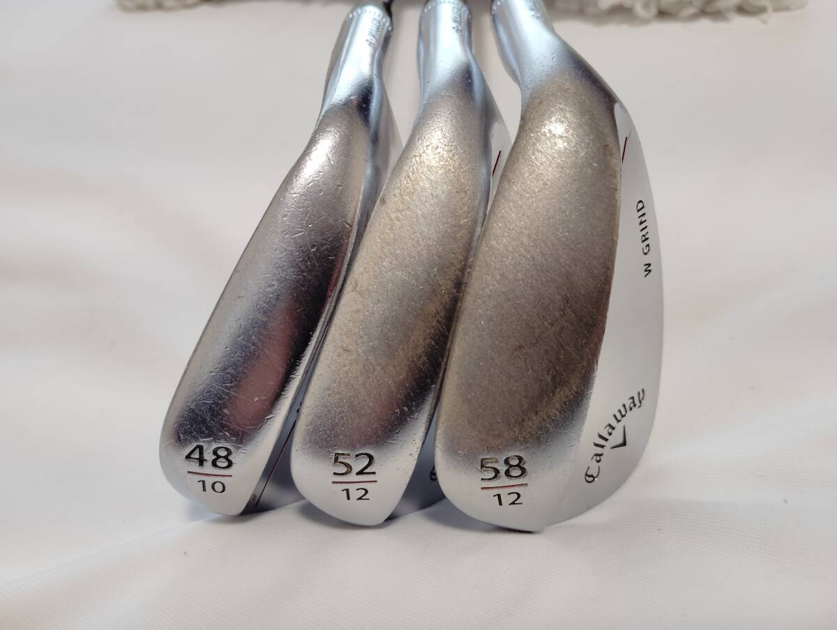 Yahoo!オークション - キャロウェイ ウェッジ3本セット 48/52/58...