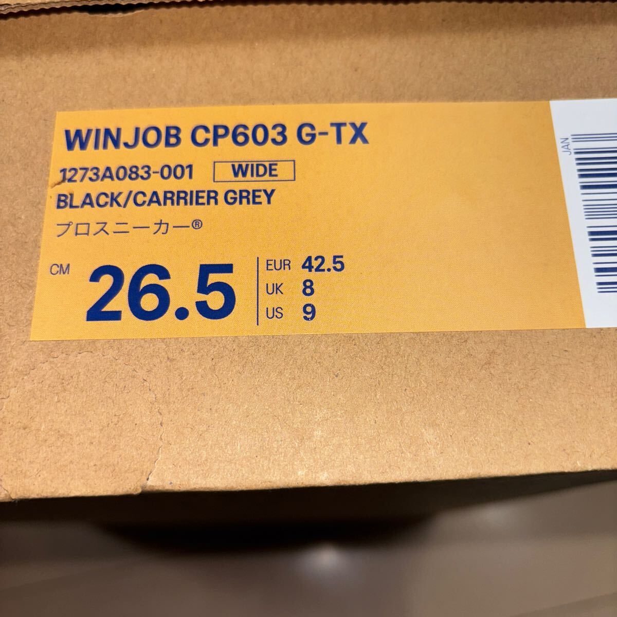 Yahoo!オークション - アシックス ウィンジョブ CP603 G-TX（ブラック...