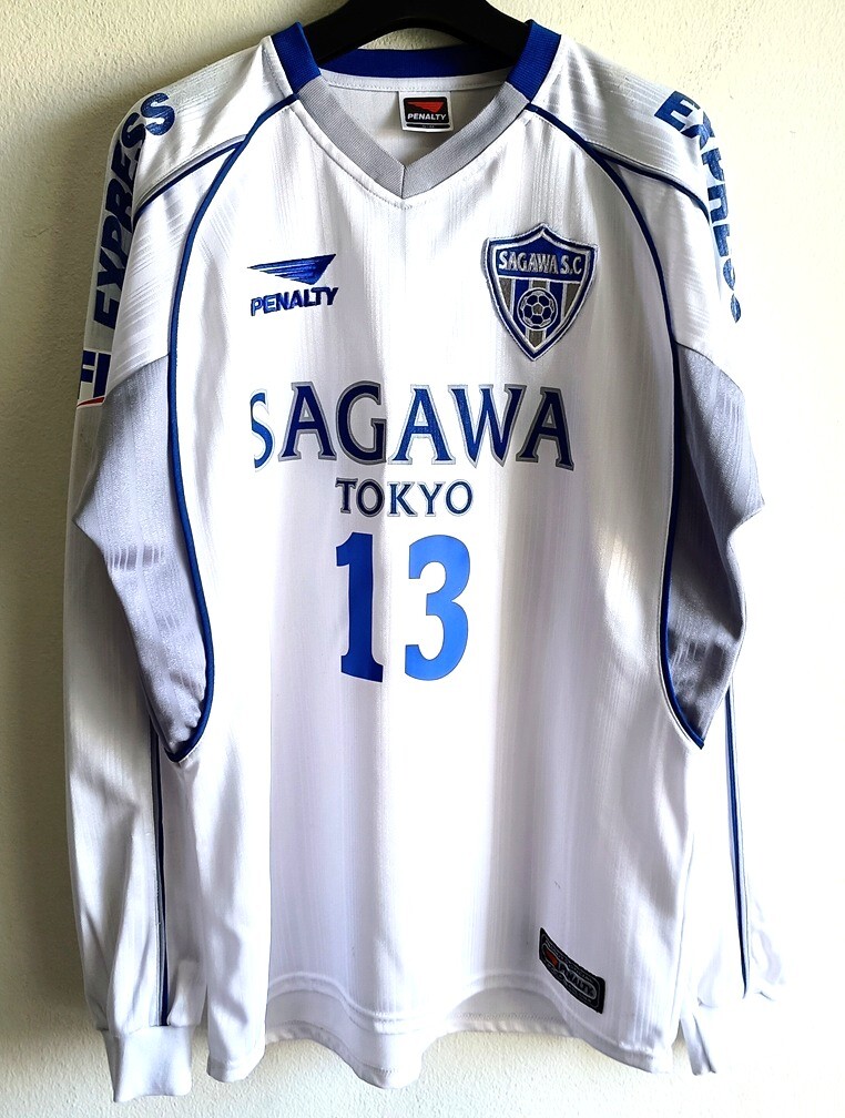 Yahoo!オークション - JFL 佐川急便東京SC 選手支給品 AWAY 長袖ユニフ...