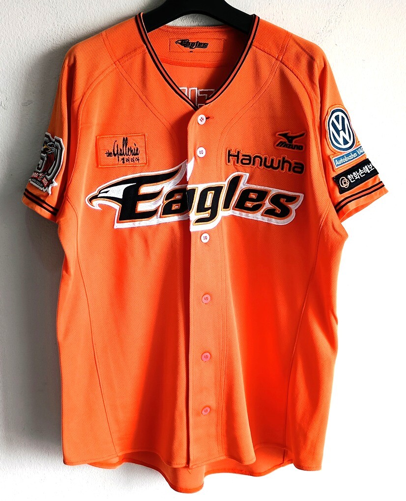 Yahoo!オークション - 韓国プロ野球 KBO ハンファイーグルス レプリカ...