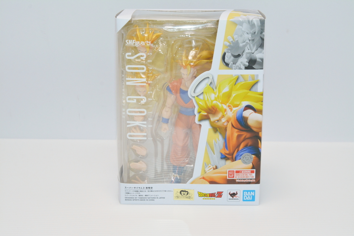 日本代購代標第一品牌【樂淘letao】－055-m031 【未開封】 S.H.Figuarts ドラゴンボールZ スーパーサイヤ人3孫悟空 フィギュア