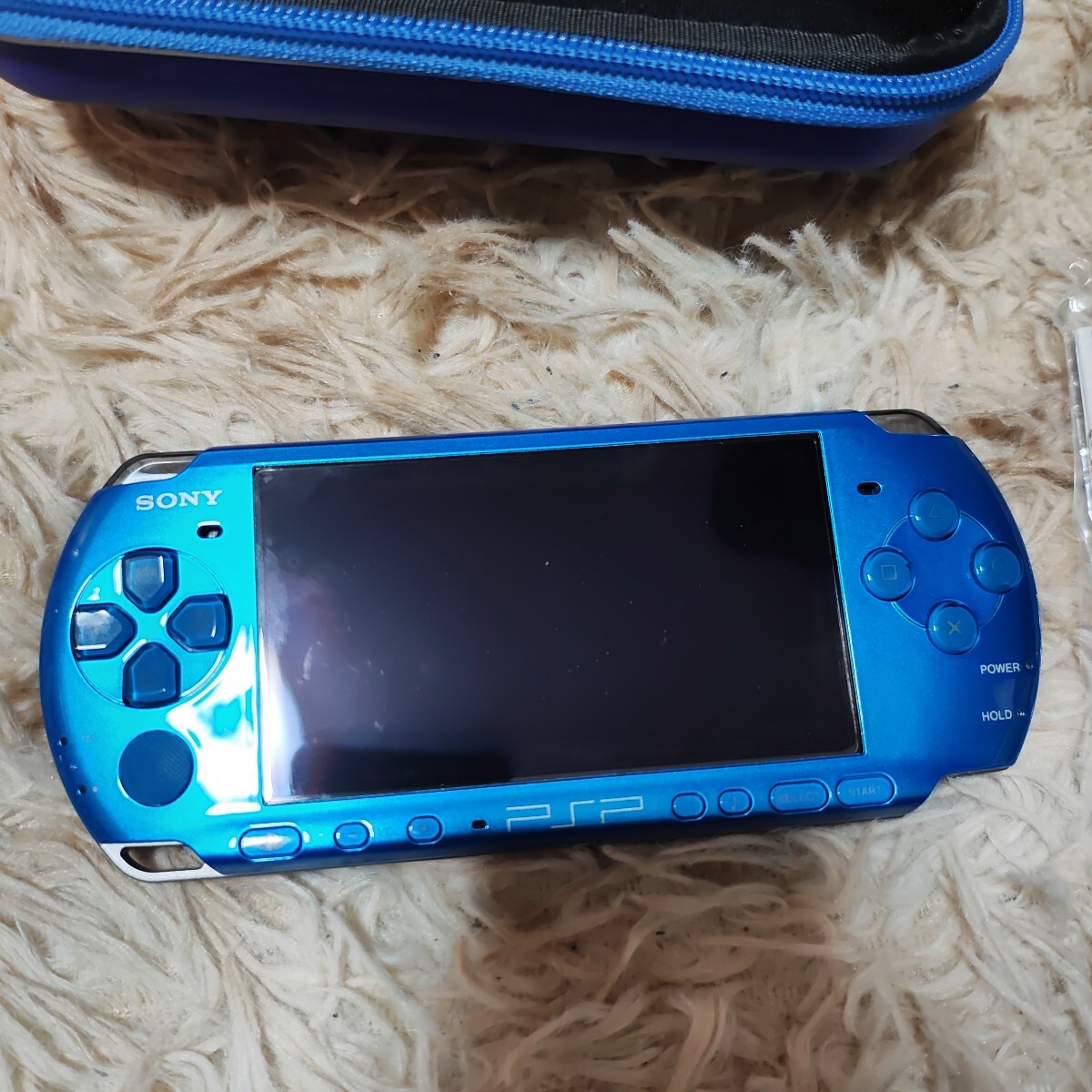 Yahoo!オークション - 【美品】 PSP3000 ブルー 本体